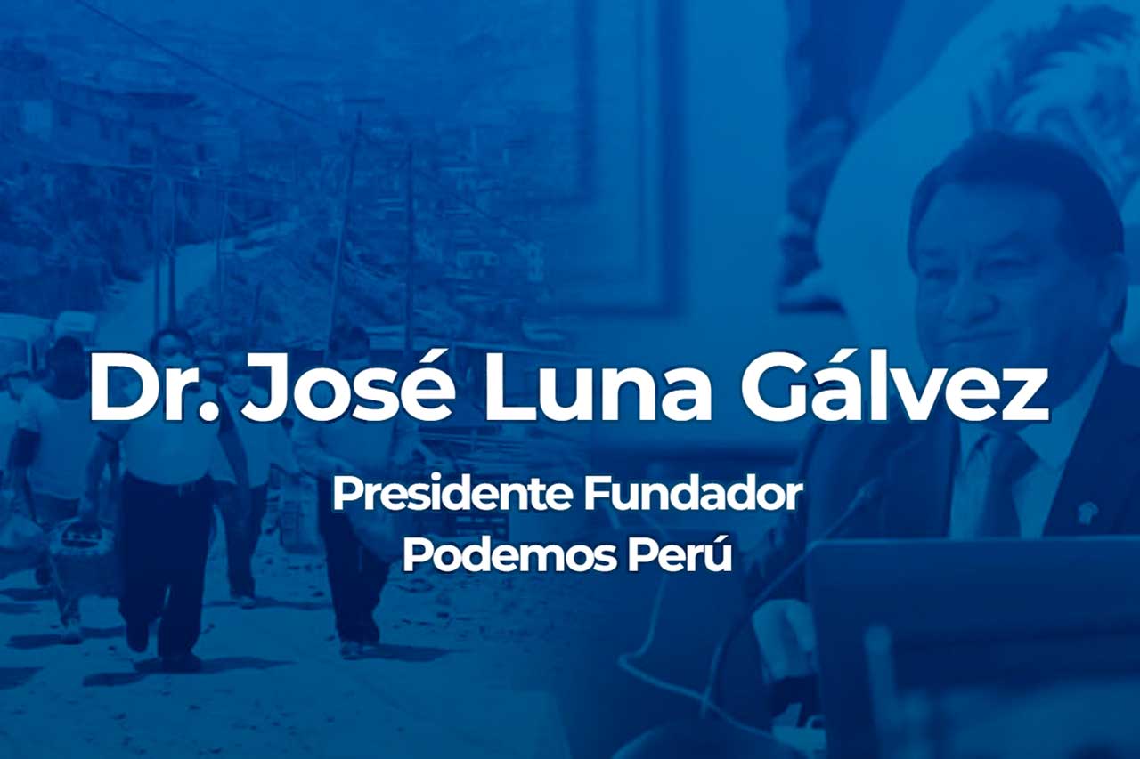 José Luna Gálvez - Pepe Luna | Fundador de Podemos Perú